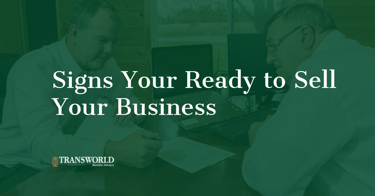 Download Signs You're Ready to Sell Your Business Checklist