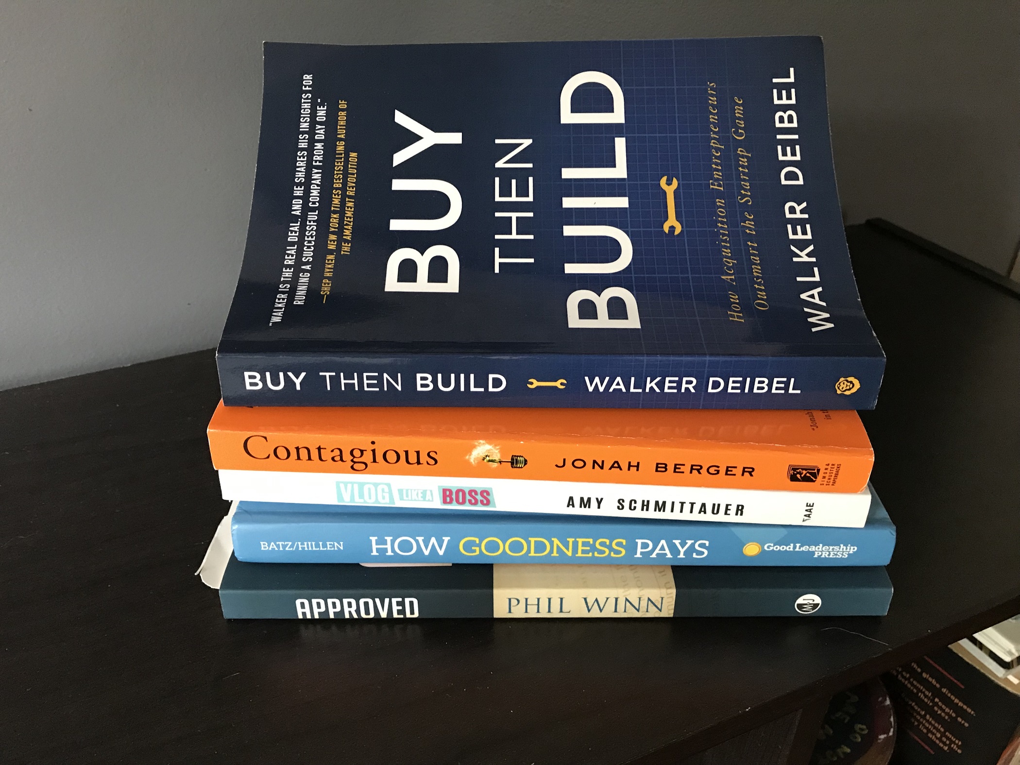 What We Are Reading: "Buy Then Build"
